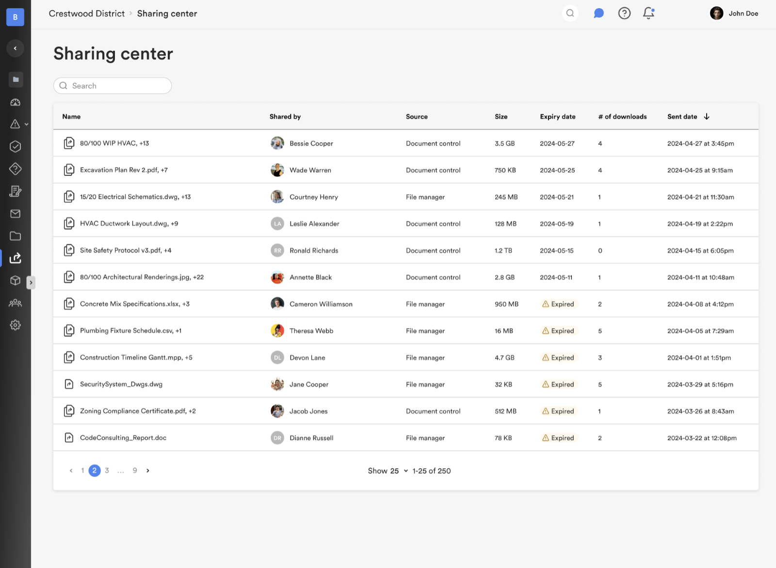 Newforma Konekt’s file server connector - Newforma Konekt Help